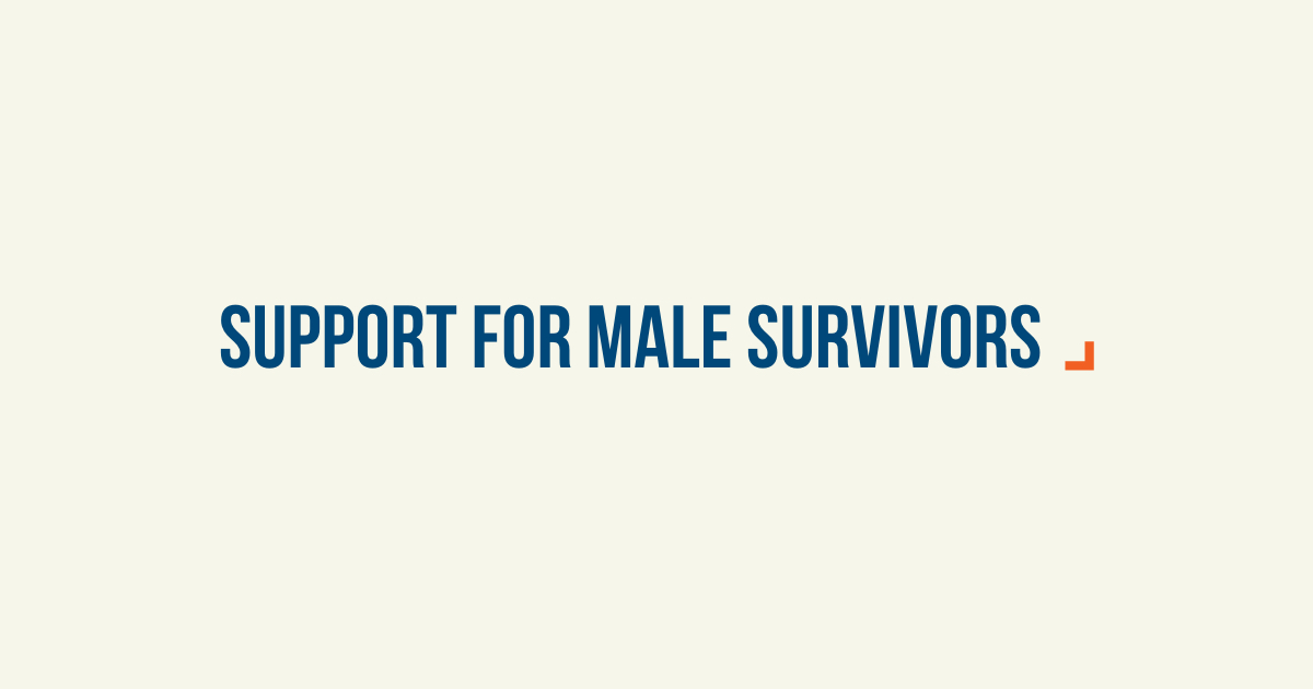 Support For Male Survivors - MSP - The Male Survivors Partnership